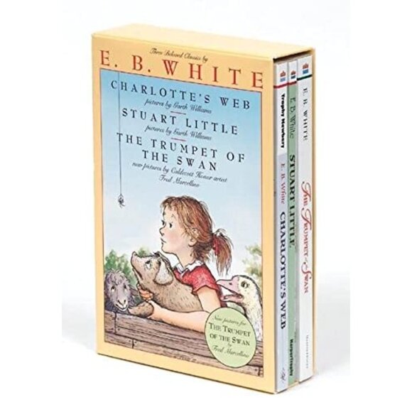 Harper Collins | Toys | Eb White Three Book Set Charlottes Web Stuart ...